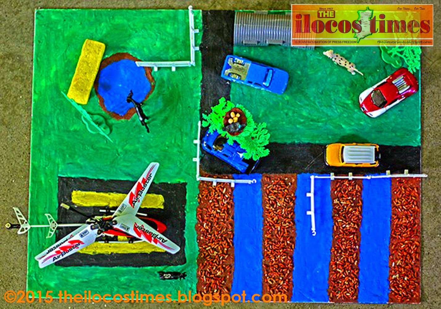 Farmers inspire kids’ art